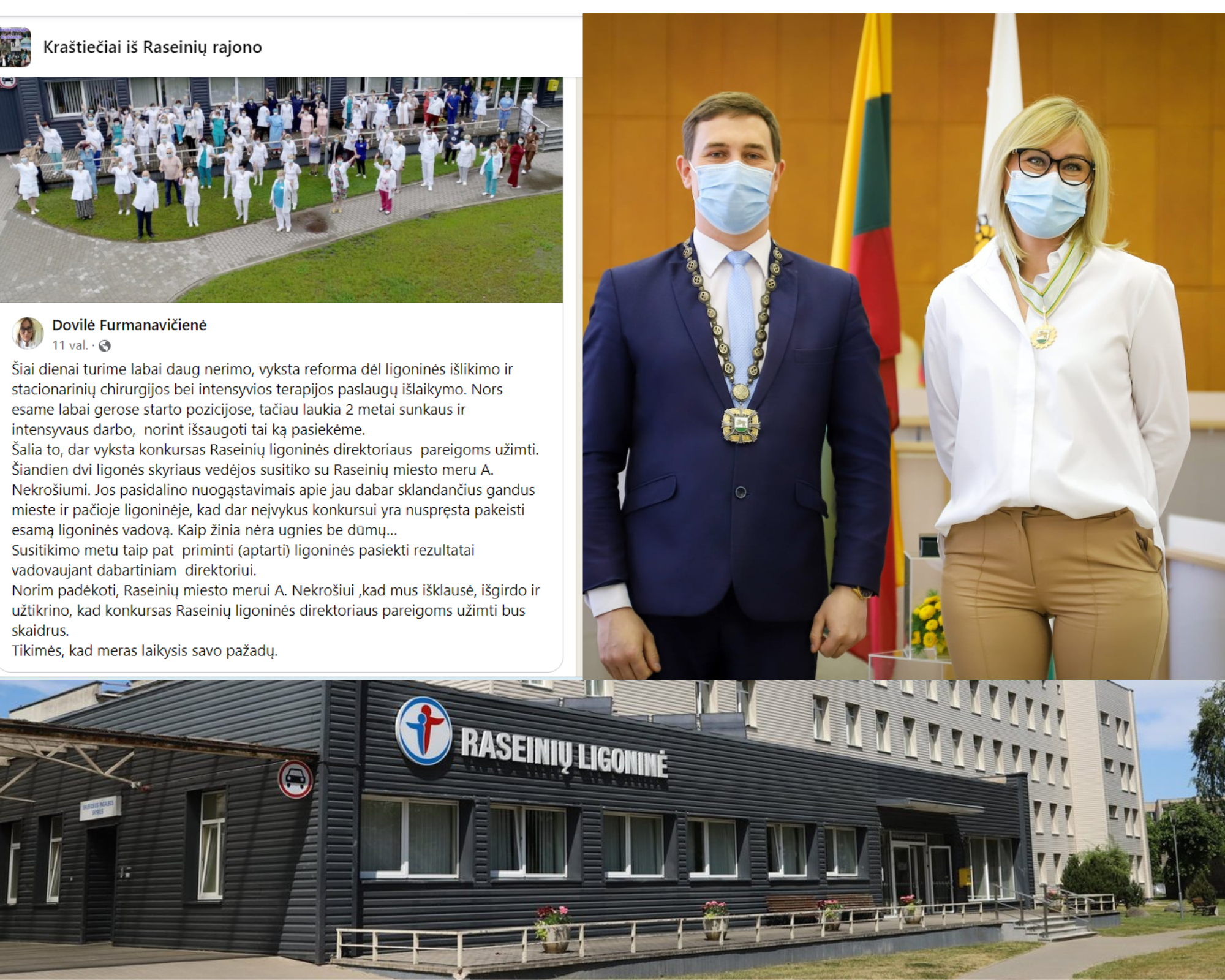 Konservatorių spaudimas rajono merui renkant ligoninės direktorių ...